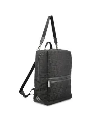 Fendi Lui Ff Nylon Backpack