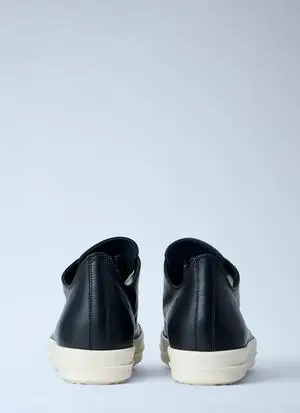 Rick Owens Leather Low-top Sneakers