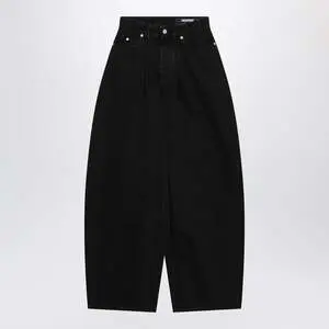 Jacquemus High-waisted Denim Jeans - Black
