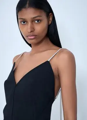 Rick Owens Spaghetti Strap Column Dress