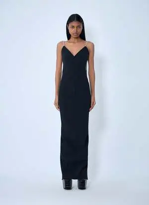 RICK OWENS Spaghetti Strap Column Dress