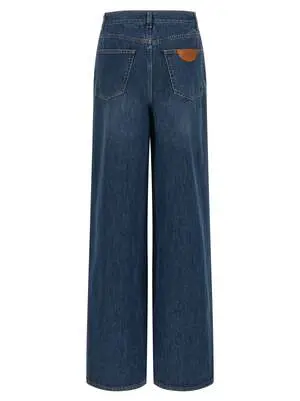 Chloé Palazzo Jeans - Blue