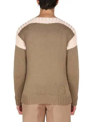 Fendi Cotton And Cashmere Sweater