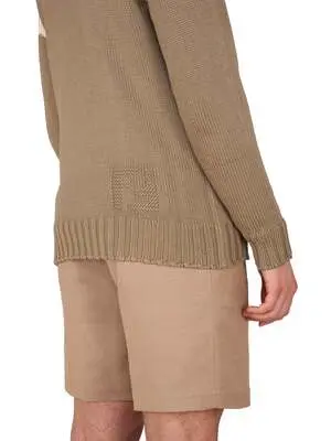 Fendi Cotton And Cashmere Sweater
