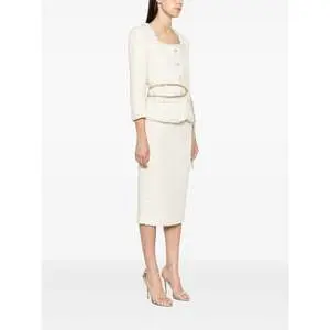 SELF-PORTRAIT Neutrals Skirts Pencil Skirts