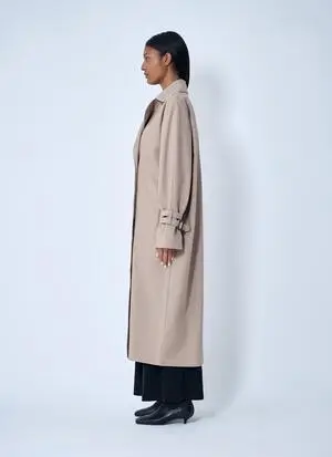 TOTEME Signature Trench Coat - Cream