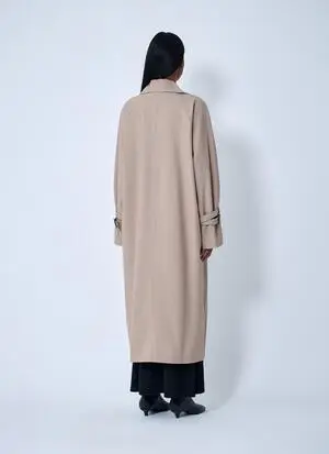 TOTEME Signature Trench Coat - Cream