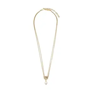 FERRAGAMO Gancini Necklace - Gold