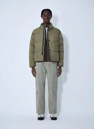 Stone Island Logo Patch Bomber Jacket