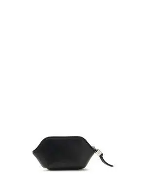 GANNI Bou Coin Purse With Poodle - Black