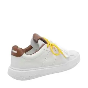 Miu Miu Logo Bicolor Sneakers