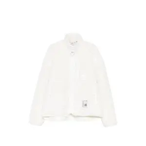 Mihara Yasuhiro MIHARA YASUHIRO High Neck Fleece Jacket White