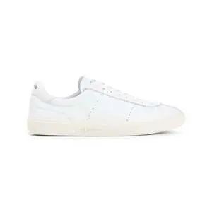 Celine Low Lace-up Sneakers With Triomphe - White