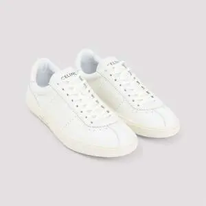 Celine Low Lace-up Sneakers With Triomphe