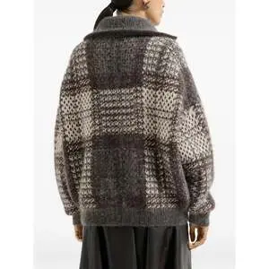 Brunello Cucinelli Grey Jackets Oversized Jackets