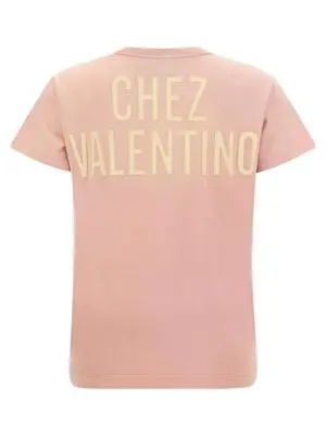 Valentino Garavani Panther Lady T-shirt - Pink