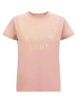 Valentino Garavani Panther Lady T-shirt - Pink