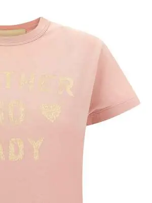 Valentino Garavani Panther Lady T-shirt - Pink