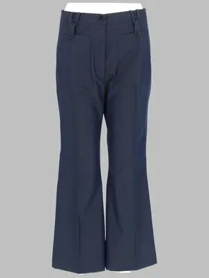GOLDEN GOOSE Pantalone In Misto Cotone - Blue