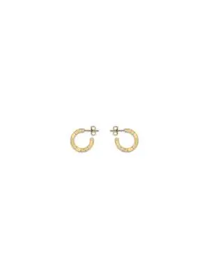 Versace Greca Motif Earrings - Gold