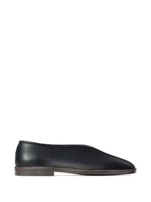 LEMAIRE Piped Leather Flat Slippers - Multicolor