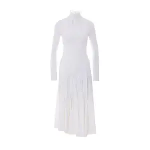 Alaïa Twisted Dress - White