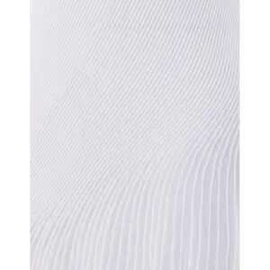 Alaïa Ribbed Turtleneck Dress - White