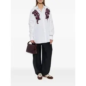 Dries Van Noten Embellished Cotton Shirt