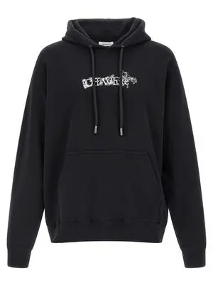 Off-White Heraldic Arrow Skate Hoodie - Black