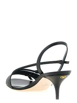 Valentino Garavani Nodine' Sandals - Black