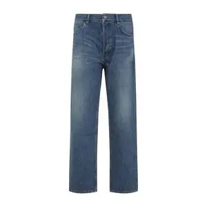 Saint Laurent Mick Long Jeans - Blue