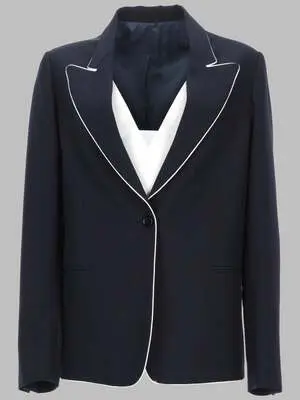 GOLDEN GOOSE Giacca Monopetto - Blue