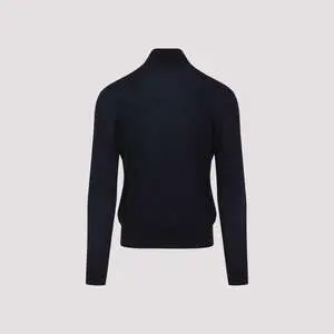 Saint Laurent Wool And Cashmere Pullover - Blue
