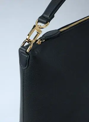 TOTEME Medium Bevel Grained Leather Shoulder Bag