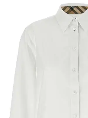 Burberry Check Insert Shirt