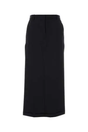 Alexander Wang Wool Blend Pant-skirt - Black