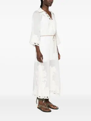 Zimmermann Indra Embroidered Maxi Dress