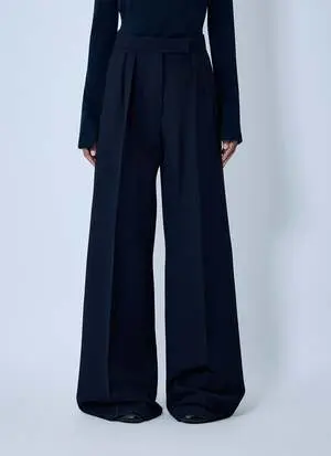 Max Mara Wool-blend Wide-leg Pants