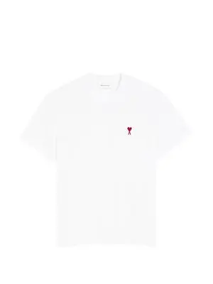 AMI Paris De Coeur Cotton T-shirt - Multicolor