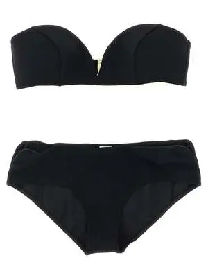 Zimmermann Wanderlust Curve Bikini - Black