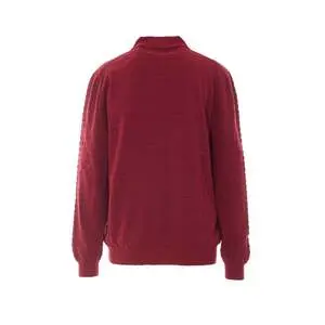 Miu Miu Mini Logo V-neck Polo - Red