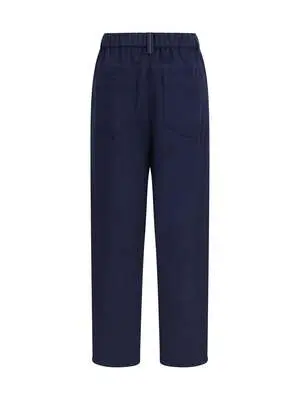 Brunello Cucinelli Stretch Wool Pants