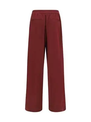 Brunello Cucinelli Cotton And Silk Track Pants