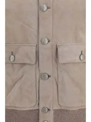 Brunello Cucinelli Suede Jacket