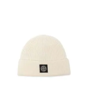 Stone Island Neutrals Hats - Cream