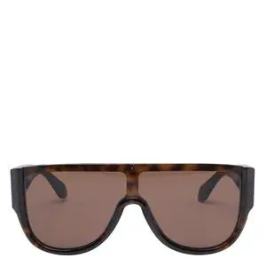 Alaïa Mask Sunglasses - Brown