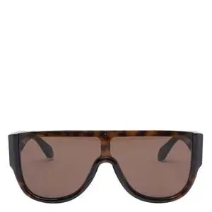 Alaïa Mask Sunglasses - Brown