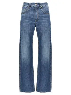 Brunello Cucinelli Straight Jeans - Blue