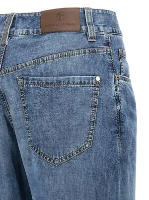 Brunello Cucinelli Straight Jeans - Blue