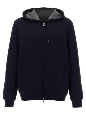 Brunello Cucinelli Hoodie - Blue